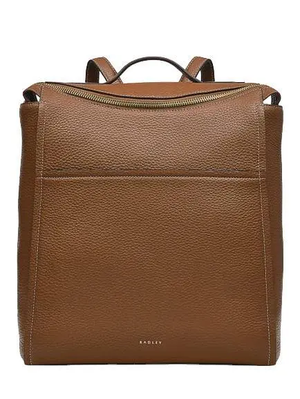 RADLEY Oak Street Ziptop Backpack - Saddle