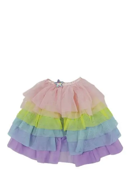LOLA + THE BOYS Layered Tulle Tutu Skirt - Pink