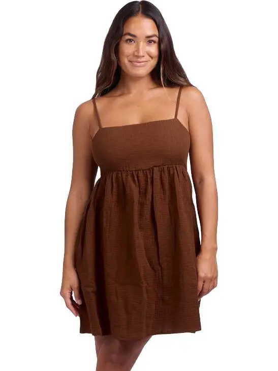 JOLYN Amy Babydoll Dress - Coconut