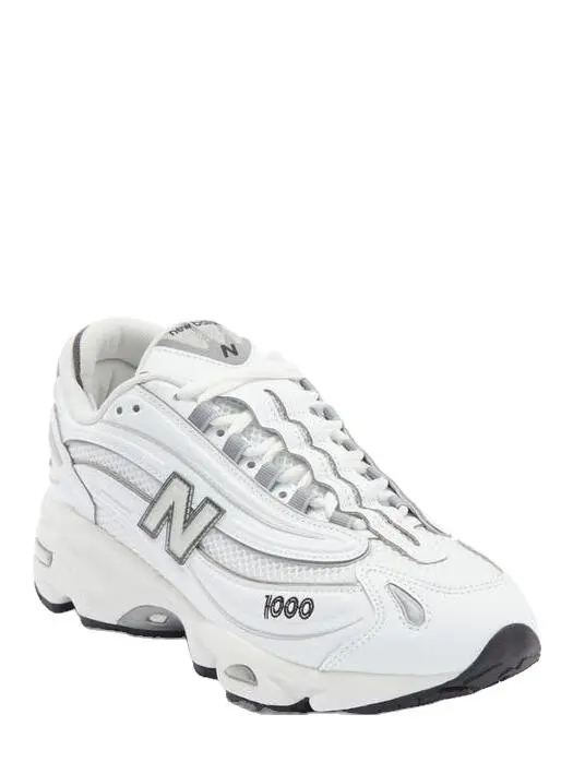 NEW BALANCE Gender Inclusive 1000 Sneaker - White/grey Matter