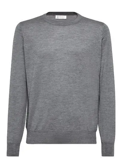 Brunello Cucinelli Lightweight Sweater - Dark Grey