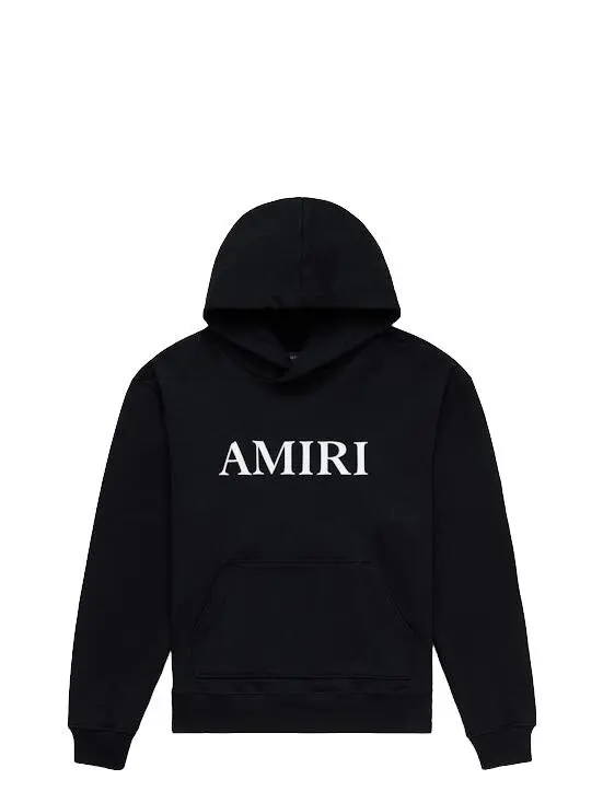 Amiri Core Logo Hoodie - Black/white
