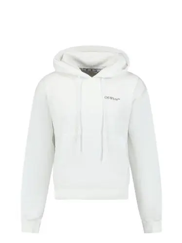 Off-White Caravaggio Crowning Print Hoodie - White