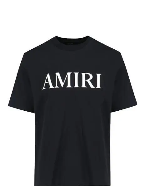 Amiri Core Logo Tee Shirt - Black/white