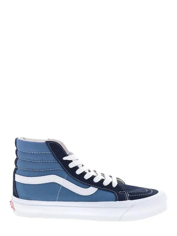 VANS Og Sk8-hi Lx High-top Sneakers - Navy Blue/stv Navy Blue