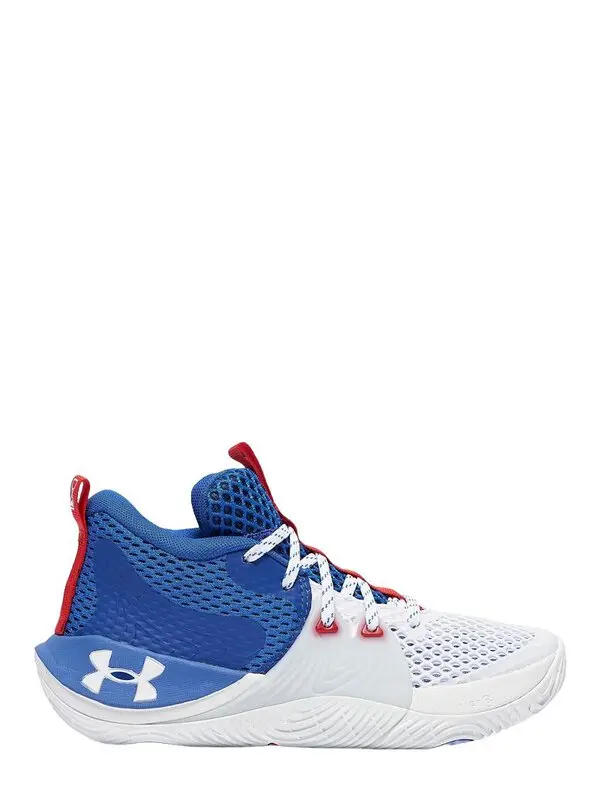 Under Armour Embiid One Brotherly Love Sneakers - Navy Blue/white/red
