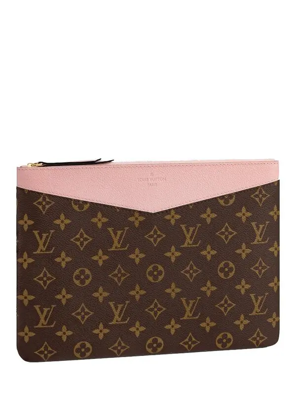 LOUIS VUITTON Daily Pouch Monogram Canvas - Rose Poudre