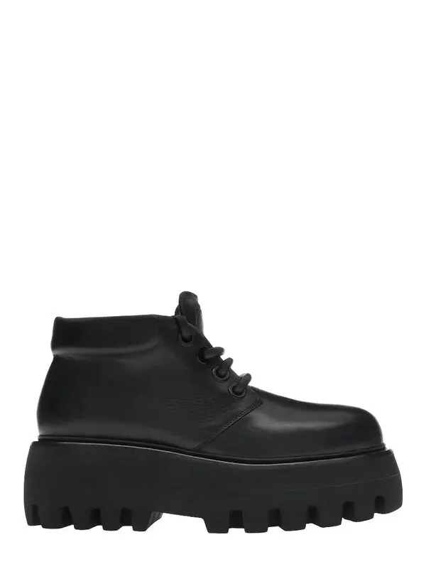 Alexander McQueen Platform Boots - Black