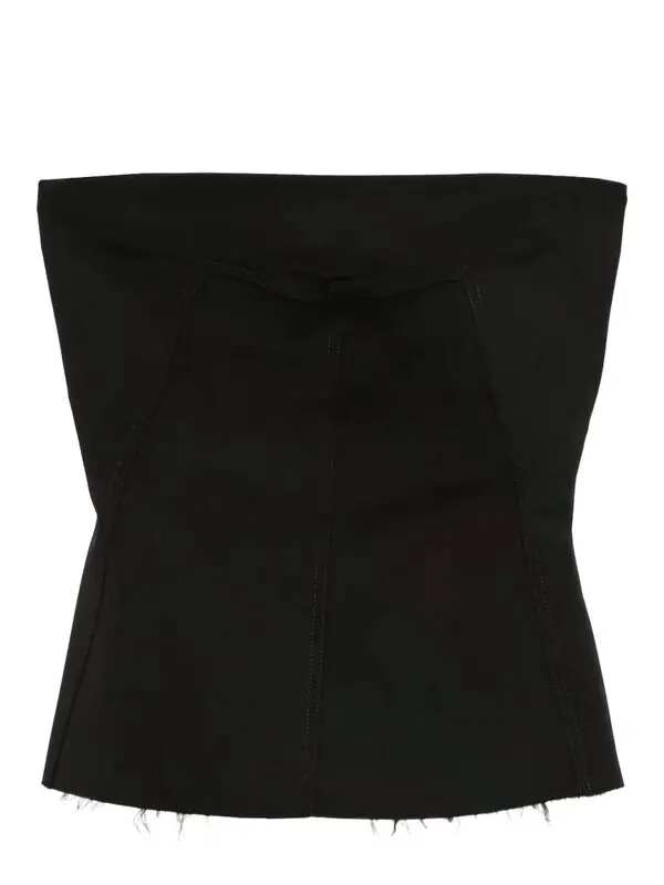 Rick Owens Strapless Top - Black