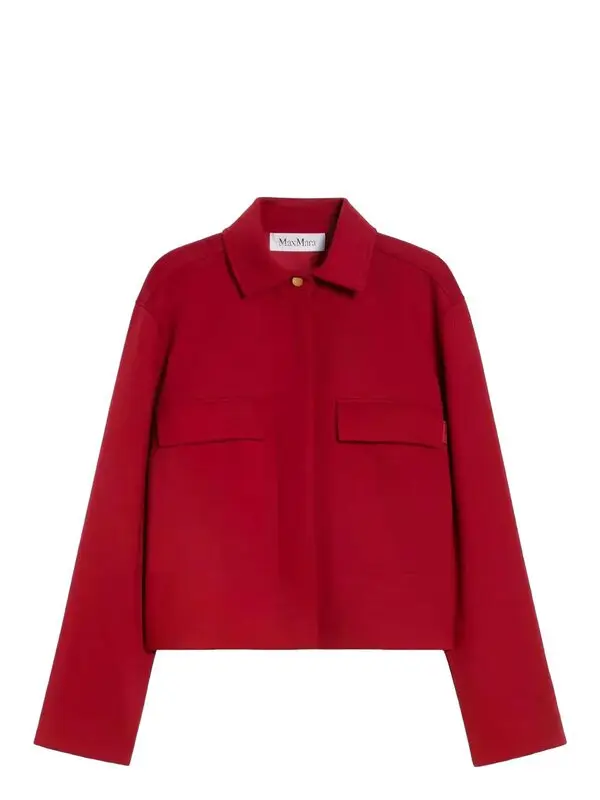 Max Mara Wool-blend Jacket - Red