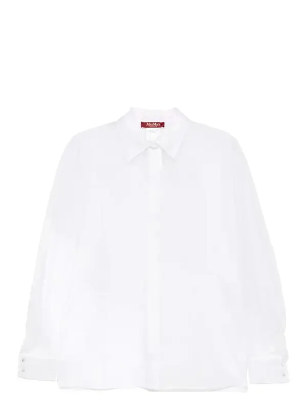 Max Mara Long Sleeve Shirt - White