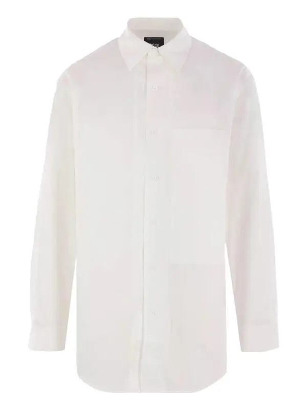 Y3 Patch-pocket Shirt - White