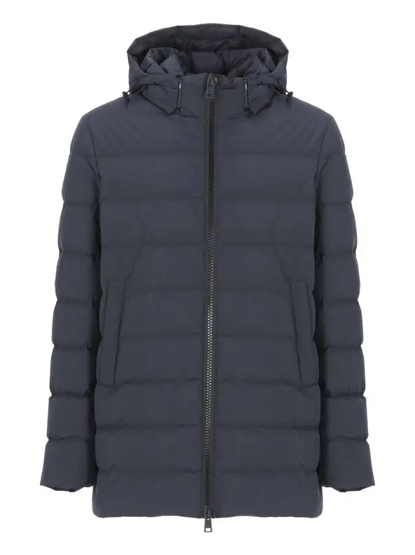 Herno Quilted Down Jacket - Blue