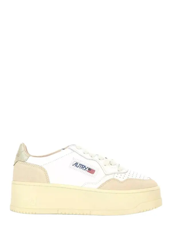 AUTRY 40mm Medalist Low-top Trainers - White