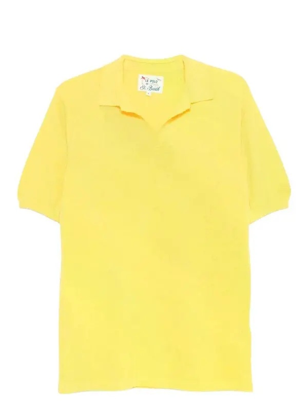 MC2 SAINT BARTH Short-sleeve T-shirt - Yellow