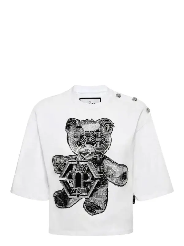 Philipp Plein 3d Teddy T-shirt - White