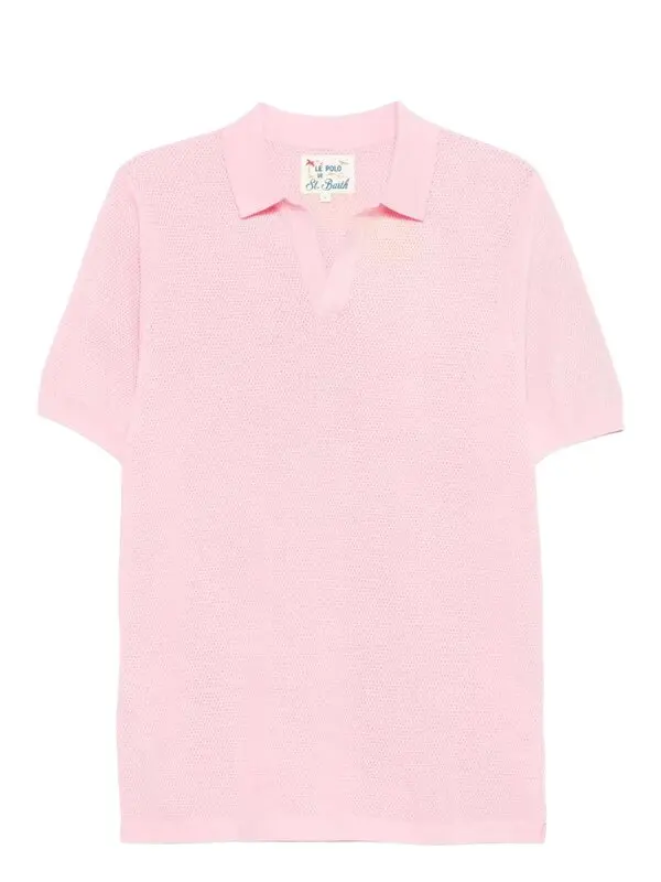 MC2 SAINT BARTH Mesh T-shirt - Pink