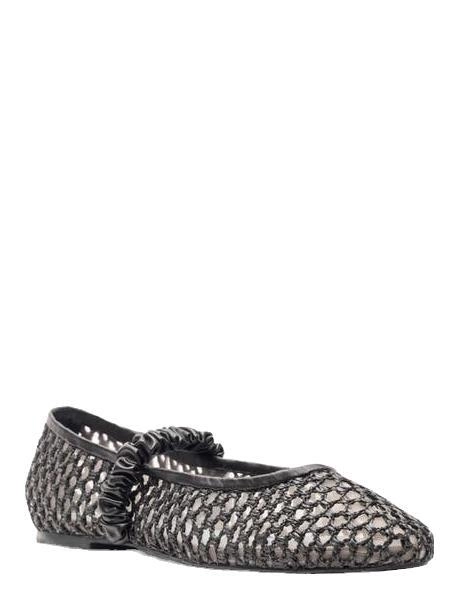 FRANCES VALENTINE Ella Ballet Flat - Black