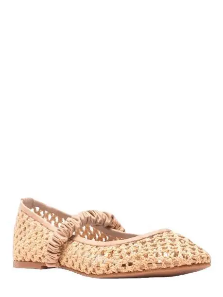 FRANCES VALENTINE Ella Ballet Flat - Natural