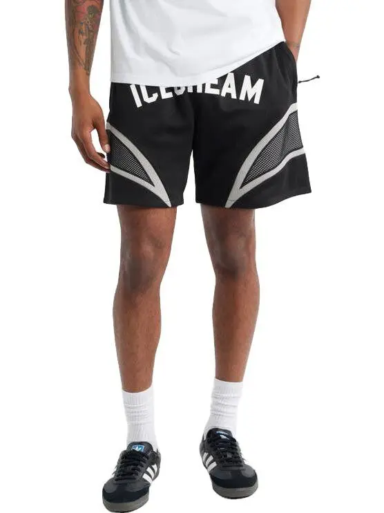 ICECREAM Catch Logo Shorts - Black