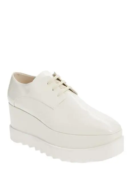 Stella McCartney Sneakelyse Platform Sneakers - Ivory