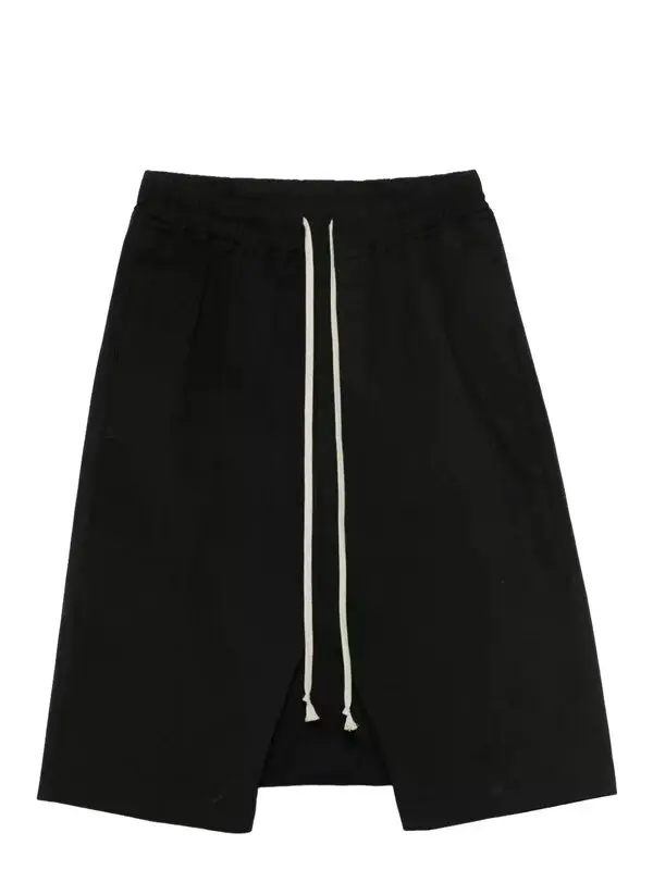 Rick Owens Drawstring Pods Shorts - Black