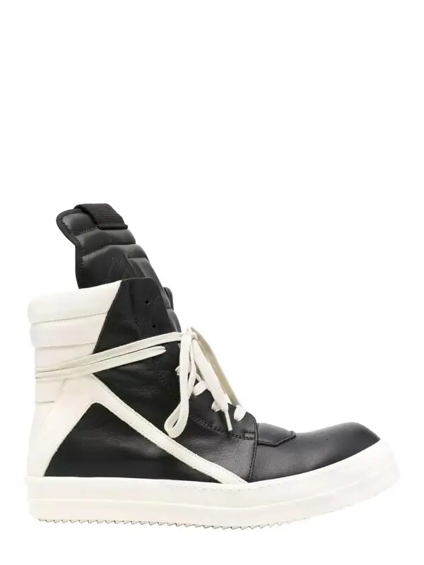 Rick Owens Geobasket High-top Sneakers - Black