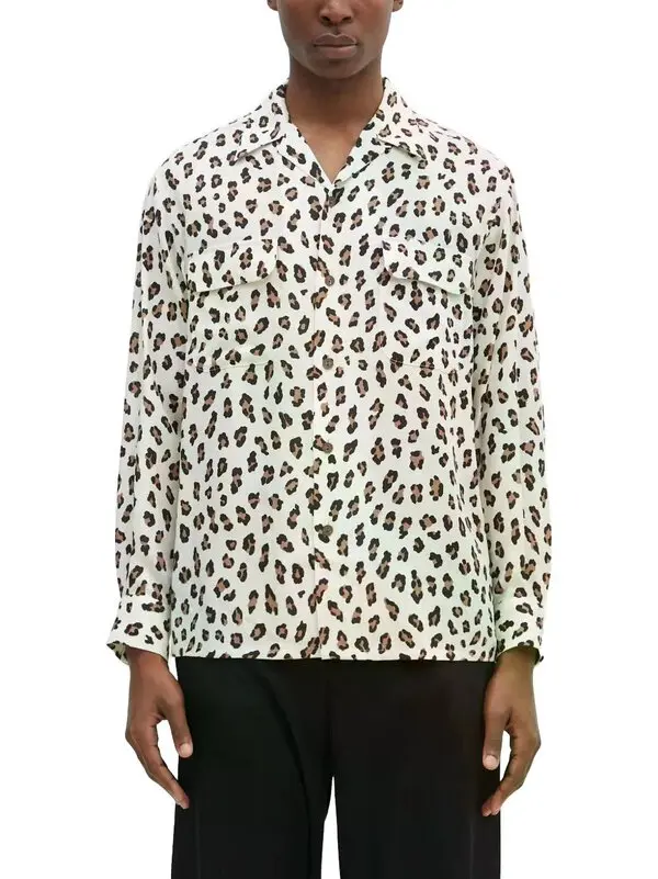 WACKO MARIA Leopard-print Shirt - Neutrals