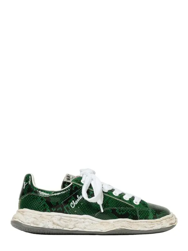 Mihara Yasuhiro Lace-up Sneakers - Green