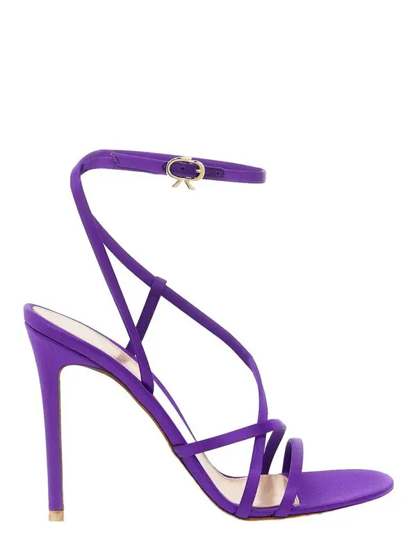 GIANVITO ROSSI Heeled Sandal - Violet