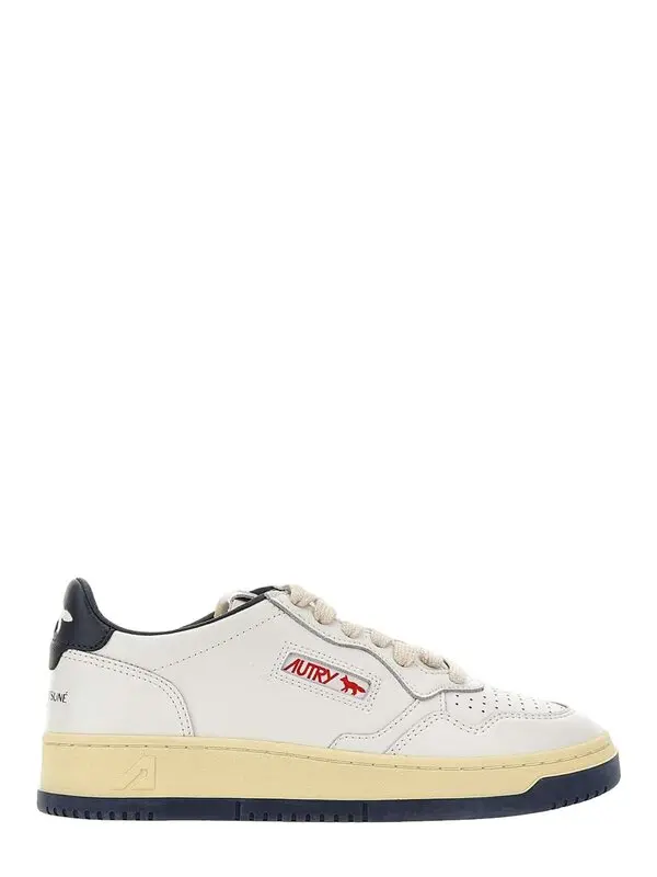 AUTRY Lace Up Sneakers - White 2