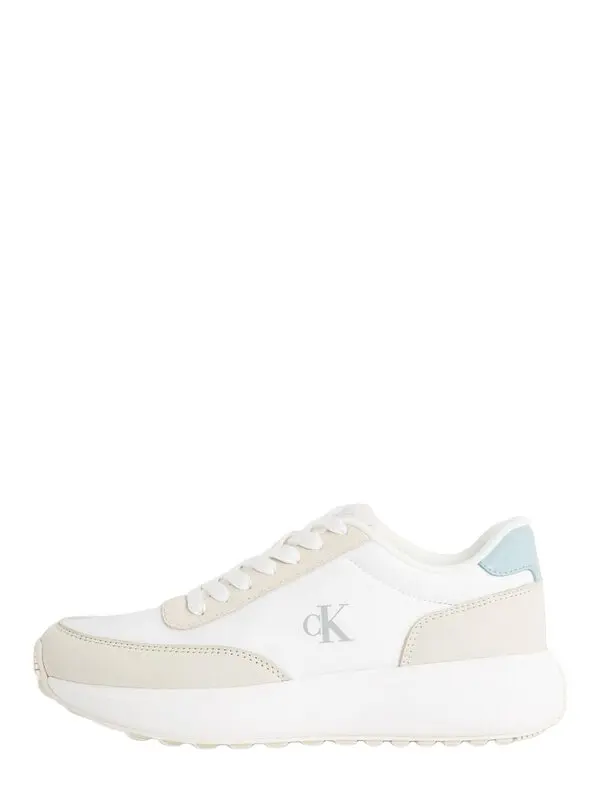 Calvin Klein Low Top Sneakers - Cream