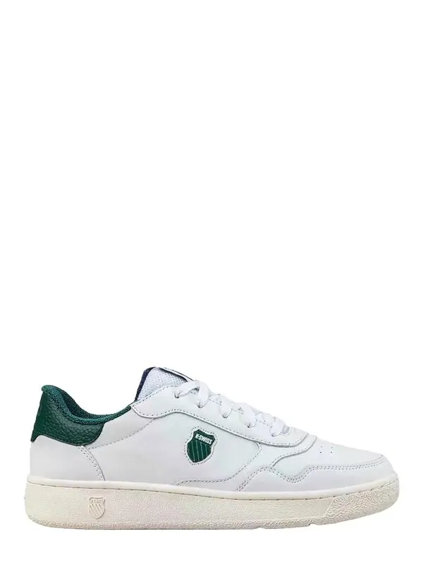 K-Swiss Leather-panelled Sneakers - White