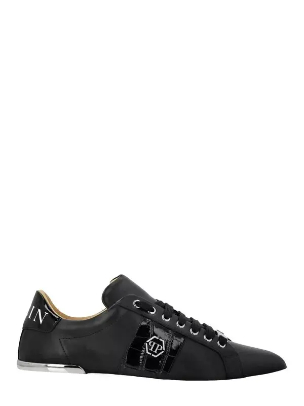 Philipp Plein Hexagon Low-top Sneakers - Black
