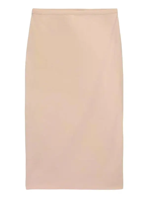 Prada Stretch Slip Skirt - Neutrals