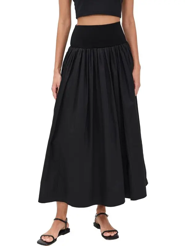 LA LIGNE Laurence Skirt - Black/black