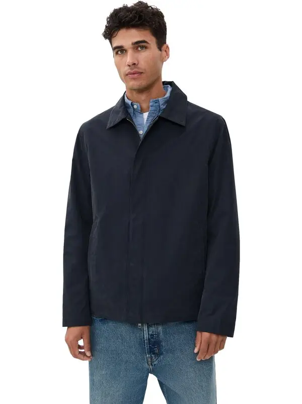Vince Convertible Collar Jacket - Coastal