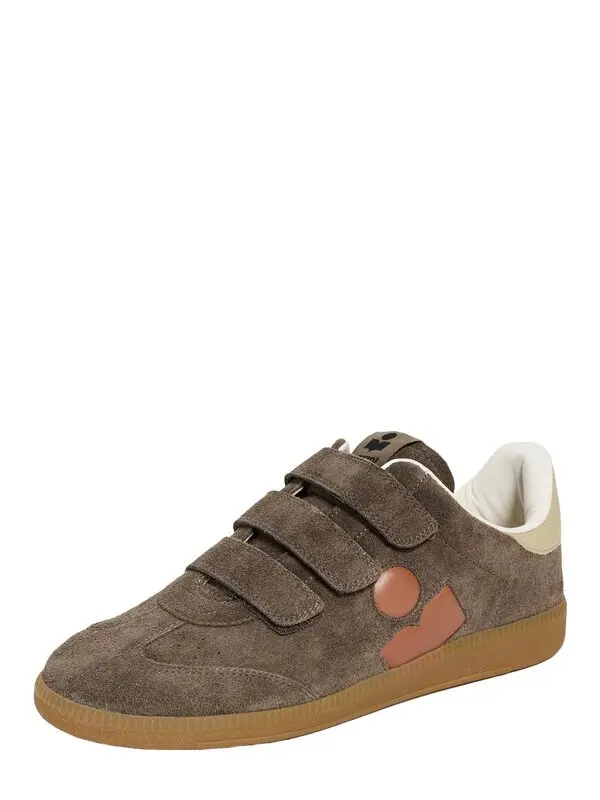 Isabel Marant Beth Sneakers - Khaki/orange