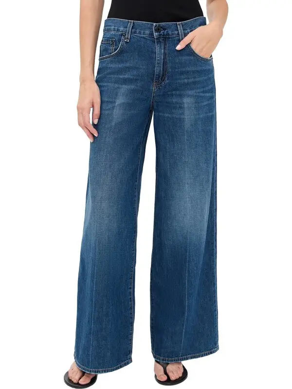 ASKK NY Atomic Wide Leg Jeans - Feather Weight Gunnison