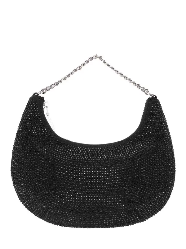 Nina Daryn Chain Top Handle Bag - Black