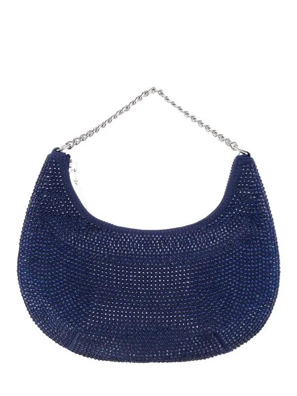 Nina Daryn Chain Top Handle Bag - Navy