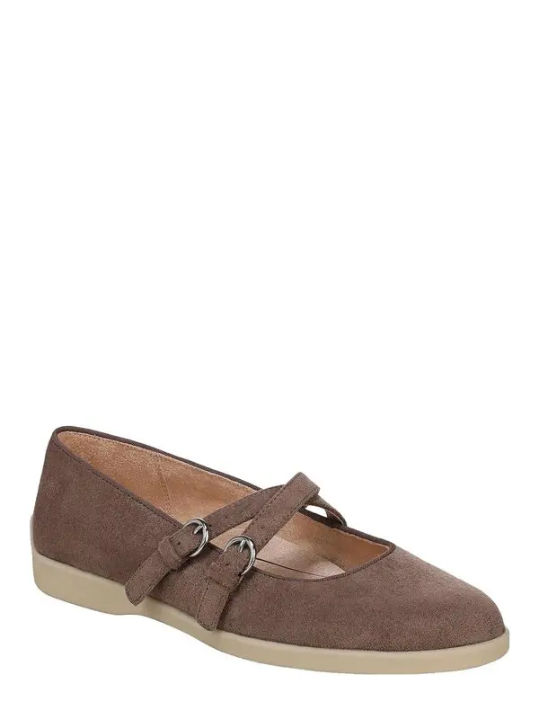 LIFESTRIDE Marnie Mary Jane Flat - Mocha Brown