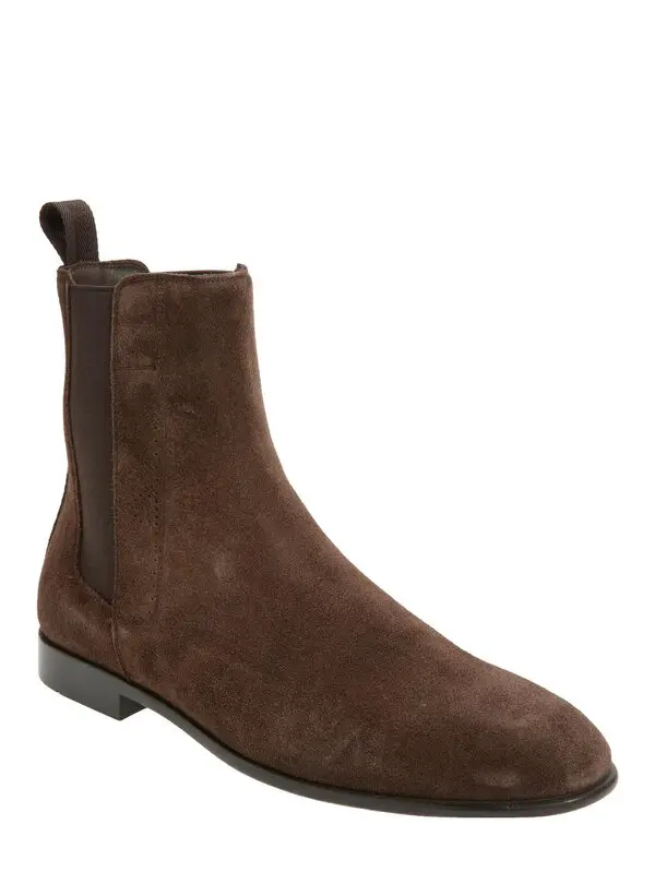 FERRAGAMO Angle Chelsea Boot - Tan Moro