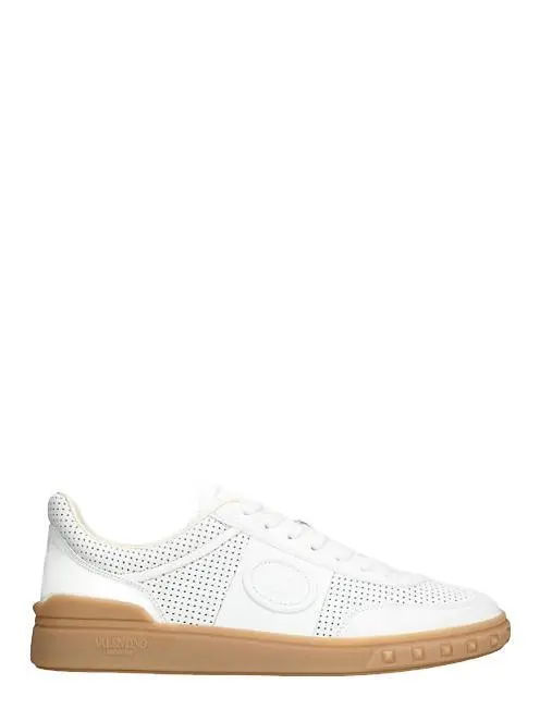 Valentino Garavani Upvillage Leather Low-top Trainers - White