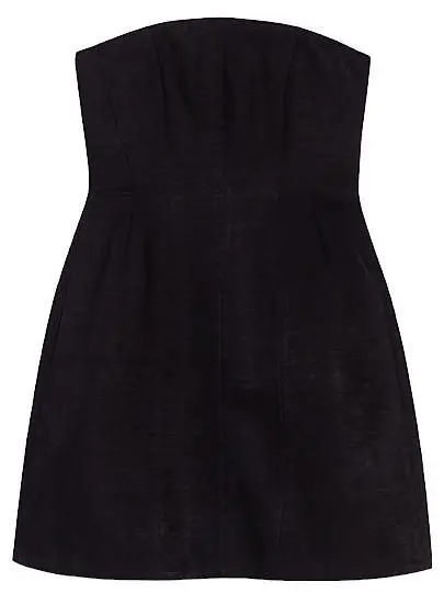 Maje Strapless Mini Dress - Black