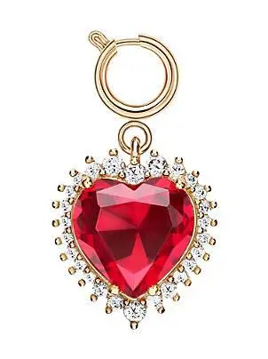 Rabanne Minaudiere Heart-shaped Metal Bag Charm - Charm 2