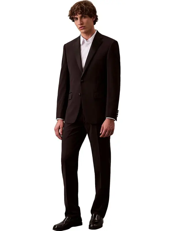 Calvin Klein Tuxedo Blazer - Black
