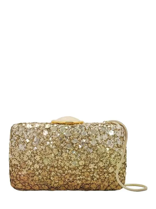 Oscar De La Renta Minaudière Clutch - Gold