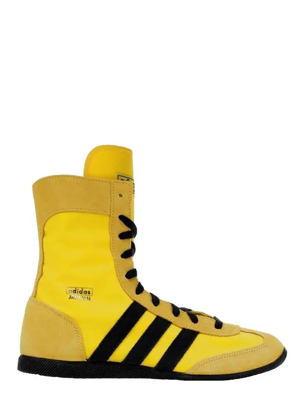 Adidas Japan Mid High-top Sneakers - Yellow/core Black/gold Metallic