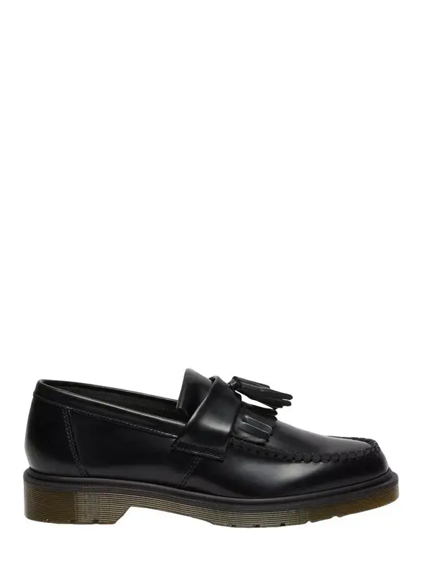 Dr. Martens Adrian Smooth Leather Loafer - Black Polished Smooth